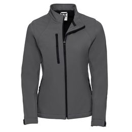 Russel Athletic Russell - Softshelljacke f&uuml;r Damen (Titanium-Grau)