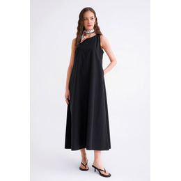L&auml;ssig geschnittenes Maxikleid mit Taschen