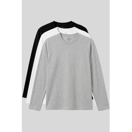 Herren 3-teiliges Baumwoll-Jersey-Set