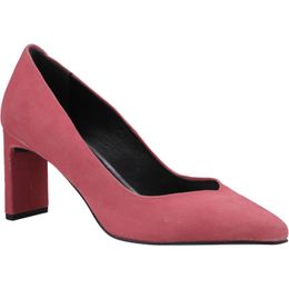 Hush Puppies Olivia Wildleder Damen-Korallen-Schuhe
