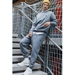 Herren Sweatshirt- und Hose-Set aus Baumwoll-Polyester-Fleece
