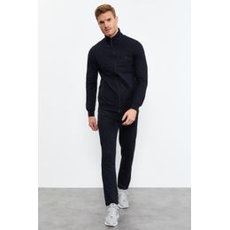 Herren Sweatshirt-Set mit Rei&szlig;verschluss und Hose
