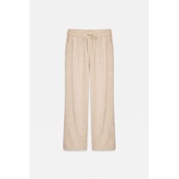 Damen Weite Woven-Hosen mit Kordelzugbund