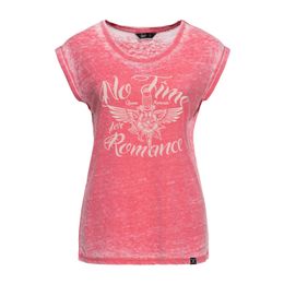 Queen Kerosin Damen T-Shirt No Time For Romance