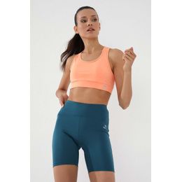 Kurze Hochtaillierte Sportleggings