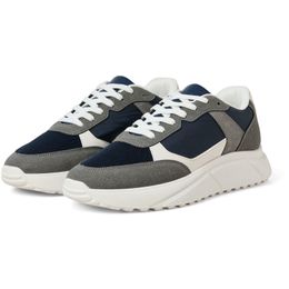 Jack & Jones Jack & Jones Aspire Runner Polyurethan Herren Castlerock/Navy Blazer Sneakers