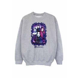 Disney - "The Descendants Attitude" Sweatshirt f&uuml;r M&auml;dchen (Grau)