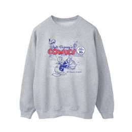 Disney - "Donald Duck Comics" Sweatshirt f&uuml;r Herren (Grau)
