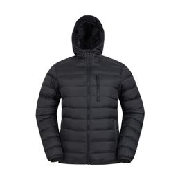 Mountain Warehouse Herren Link Gepolsterte Jacke (Schwarz)