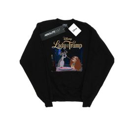 Disney - "Lady And The Tramp Homage" Sweatshirt f&uuml;r Damen (Schwarz)