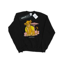 Disney - "The Lion King" Sweatshirt f&uuml;r M&auml;dchen (Schwarz)