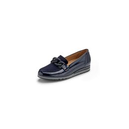 Peter Hahn Gabor - Slipper, blau, Gr. 40 - Leder