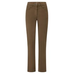 Peter Hahn Brax - Comfort Fit-Jeans Modell Caren New, braun, Gr. 40 / M - Baumwolle