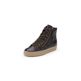 Peter Hahn Paul Green - Kn&ouml;chelhoher Sneaker, braun, Gr. 38.5 - Leder