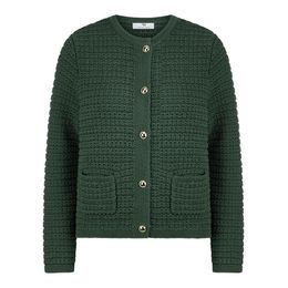Peter Hahn - Strickjacke, gr&uuml;n, Gr. 46 / L - Baumwolle
