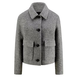 Fuchs & Schmitt FUCHS SCHMITT - Jacke Salermo, grau, Gr. 52 / XXL - Wolle