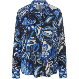 Peter Hahn - Bluse, blau, Gr. 40 / M