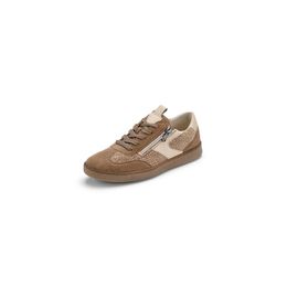 Peter Hahn Waldl&auml;ufer - Sneaker Daisy, beige, Gr. 42 - Leder