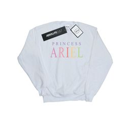 Disney - "The Little Mermaid Ariel Graphic" Sweatshirt f&uuml;r M&auml;dchen (Wei&szlig;)