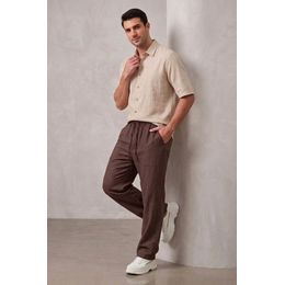 Herren Gerade geschnittene Gewebte Hose