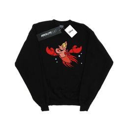 Disney - "The Little Mermaid Sebastian Bubbles" Sweatshirt f&uuml;r M&auml;dchen (Schwarz)