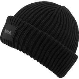 Regatta Connora Fisherman Unisex M&uuml;tze schwarz one size - H&uuml;te & M&uuml;tzen