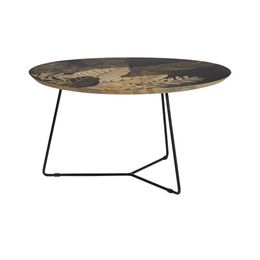 M&ouml;bel Kraft Couchtisch holzfarben Ma&szlig;e (cm): H: 45 &Oslash;: 85.0 &raquo; M&ouml;bel Kraft