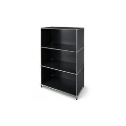 Floordirekt Metallregal schwarz Ma&szlig;e (cm): B: 75 H: 120 &raquo; M&ouml;bel Kraft