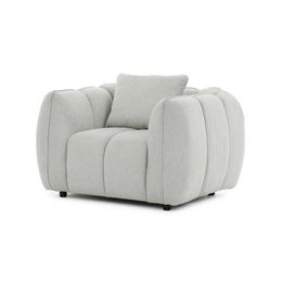 S-STYLE Sessel Nubira grau Ma&szlig;e (cm): B: 115 H: 69 Sessel & Hocker > Sessel nach Material > Stoff Sessel &raquo; Sofa DE