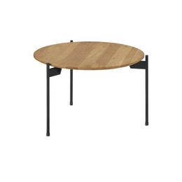 M&ouml;bel Kraft Couchtisch holzfarben Ma&szlig;e (cm): H: 33 &Oslash;: 55.0 &raquo; M&ouml;bel Kraft