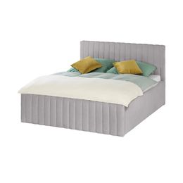 M&ouml;bel Kraft Polsterbett grau Ma&szlig;e (cm): B: 201 H: 112 &raquo; M&ouml;bel Kraft