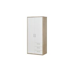 M&ouml;bel Kraft Kleiderschrank holzfarben Ma&szlig;e (cm): B: 98 H: 211 T: 60.0 &raquo; M&ouml;bel Kraft