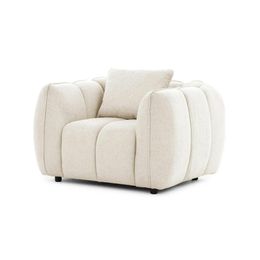 S-STYLE Sessel Nubira beige Ma&szlig;e (cm): B: 115 H: 69 Sessel & Hocker > Sessel nach Material > Stoff Sessel &raquo; Sofa DE