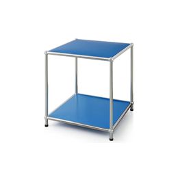Floordirekt Metallregal blau Ma&szlig;e (cm): B: 40 H: 46 &raquo; M&ouml;bel Kraft