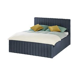 M&ouml;bel Kraft Polsterbett blau Ma&szlig;e (cm): B: 181 H: 112 &raquo; M&ouml;bel Kraft