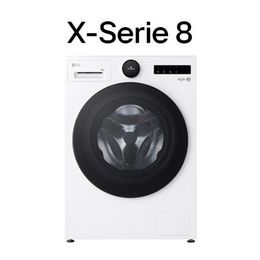 LG Waschmaschine Wei&szlig; (EEK A20%*, 8 kg, 1.350 U./Min.) mit AI DD&reg; & TurboWash&reg;360&deg; F4WX808YC F4WX808YC