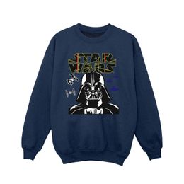 Star Wars - "Comp" Sweatshirt f&uuml;r M&auml;dchen (Marineblau)