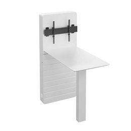 Hagor CON-Line&reg; W Table 32 - 55" Medienstele Boden-Wand-Montage inkl. Stehtisch