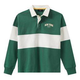 Yigga Jungen Poloshirt im College-Look