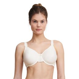 Chantelle Damen B&uuml;gel-BH "HEDONA", Gr. 80ivory, Obermaterial: 75% Polyamid, 25% Elasthan, BHs, blickdichtes Gewebe, Guipure Spitze, leichter