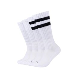 Camano Damen Tennissocken, Gr. 39wei&szlig; mix, Obermaterial: 80% Baumwolle, 17% Polyamid, 3% Elasthan, Socken