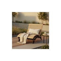 Home Deluxe Wellenholzliege / Waldsofa TAIGA - 120 cm