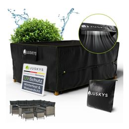 Juskys Gartenm&ouml;bel Abdeckplane 242 x 162 x 100 cm - winterfest, wasserdicht, UV-Schutz, Schutzh&uuml;lle
