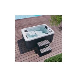 Home Deluxe Outdoor Whirlpool HORIZON PURE - 175 x 115 cm f&uuml;r 2 Personen