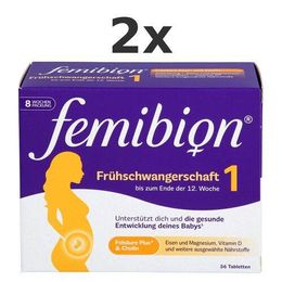 Wick 2x Femibion 1 Fr&uuml;hschwangerschaft Tabletten 56 St