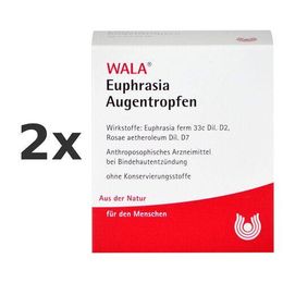 WALA 2x Euphrasia Augentropfen 15 ml