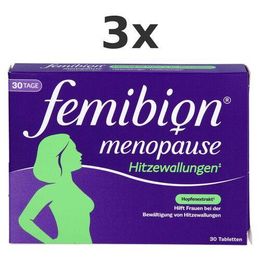 Wick 3x Femibion Menopause Hitzewallungen Tabletten 30 St