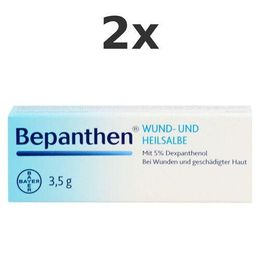 BAYER 2x Bepanthen Wund- und Heilsalbe Promo 3,5 g