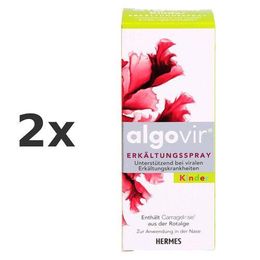 HERMES Arzneimittel 2x Algovir Kinder Erk&auml;ltungsspray 20 ml