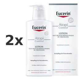 Beiersdorf AG 2x Eucerin AtopiControl Lotion 400 ml